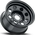 16x8 Vision HD 85H Soft 8 Gloss Black Wheel 5x4.5 (0mm) CAPS SEPARATE ...