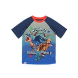 Lego Jurassic World Dinosaur Kids Short Sleeve 2 Piece Pajamas Set S21B221JW - Walmart.com