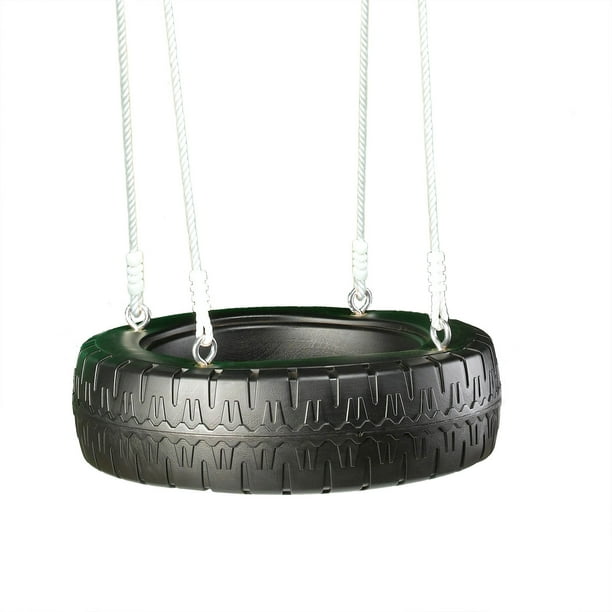 Swing-N-Slide Plastic Classic Tire Swing with Ropes - Walmart.com