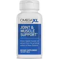 OmegaXL Adult Green-Lipped Mussel Oil Supplement - 60 Easy-to-Swallow ...