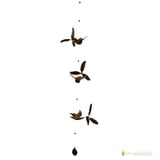 Hand Carved Wooden Animal Hanging Wind Spinners - Walmart.com