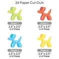 Big Dot of Happiness Balloon Animals - Paper Straw Decor - Happy ...