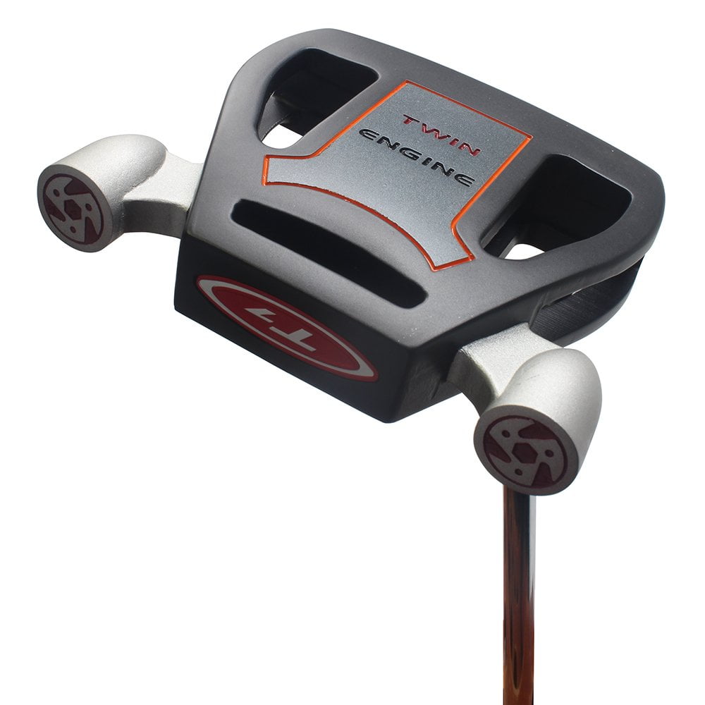 T7 Twin Engine Black Mallet Golf Putter Right Handed with Alignment ...