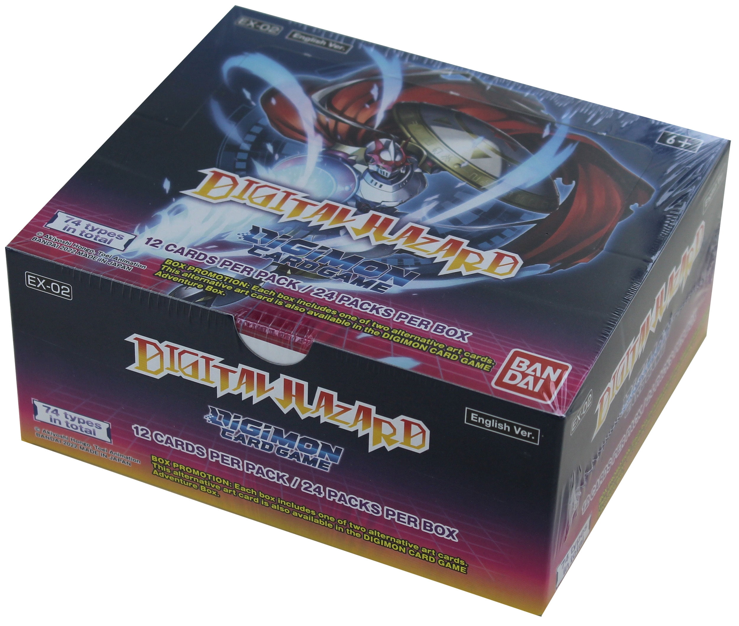 Digimon Card Game: Digital Hazard Booster Box - Walmart.com