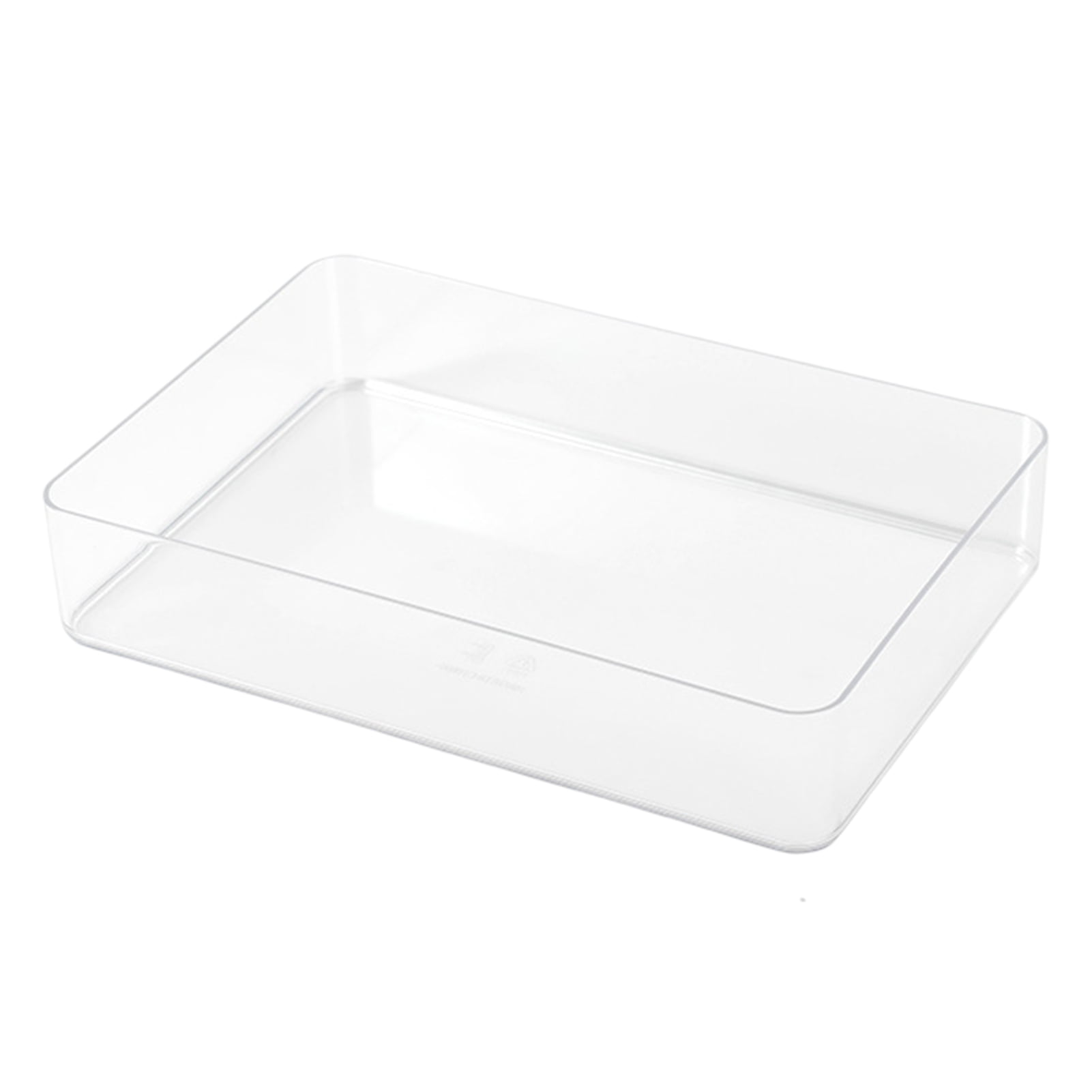 Hesroicy Transparent Compartment Drawer Organizer with Large Capacity ...