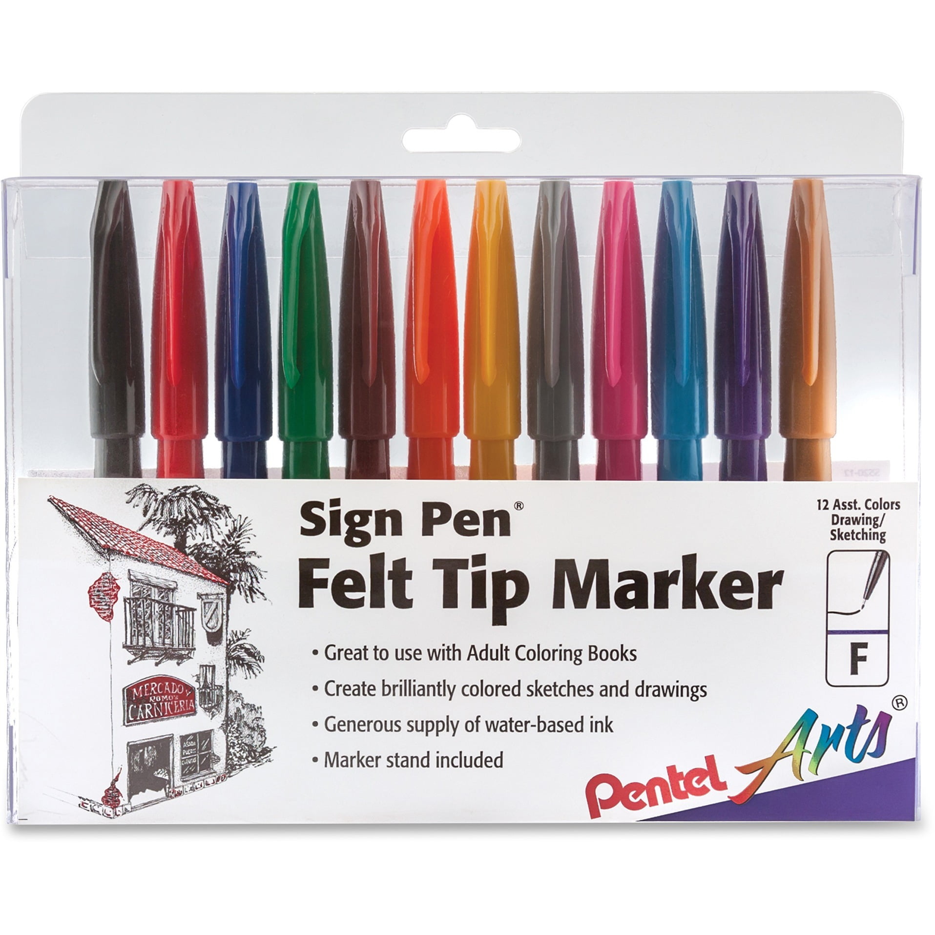 Fiber-tipped Sign Pens - Walmart.com - Walmart.com