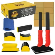 Dura-Gold Bowl Sander Tool Kit with 1" & 2" Hook & Loop Backing Pads ...