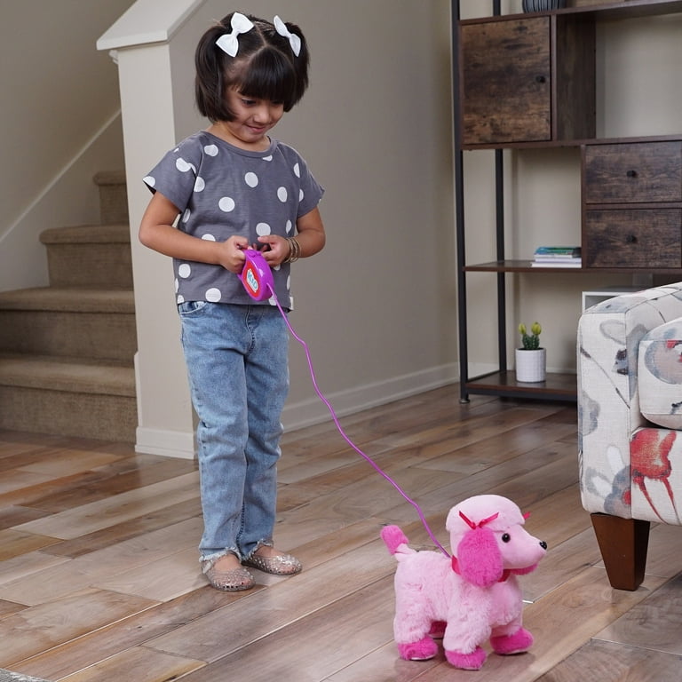 Kid Connection Electronic Walking Pet, Poodle