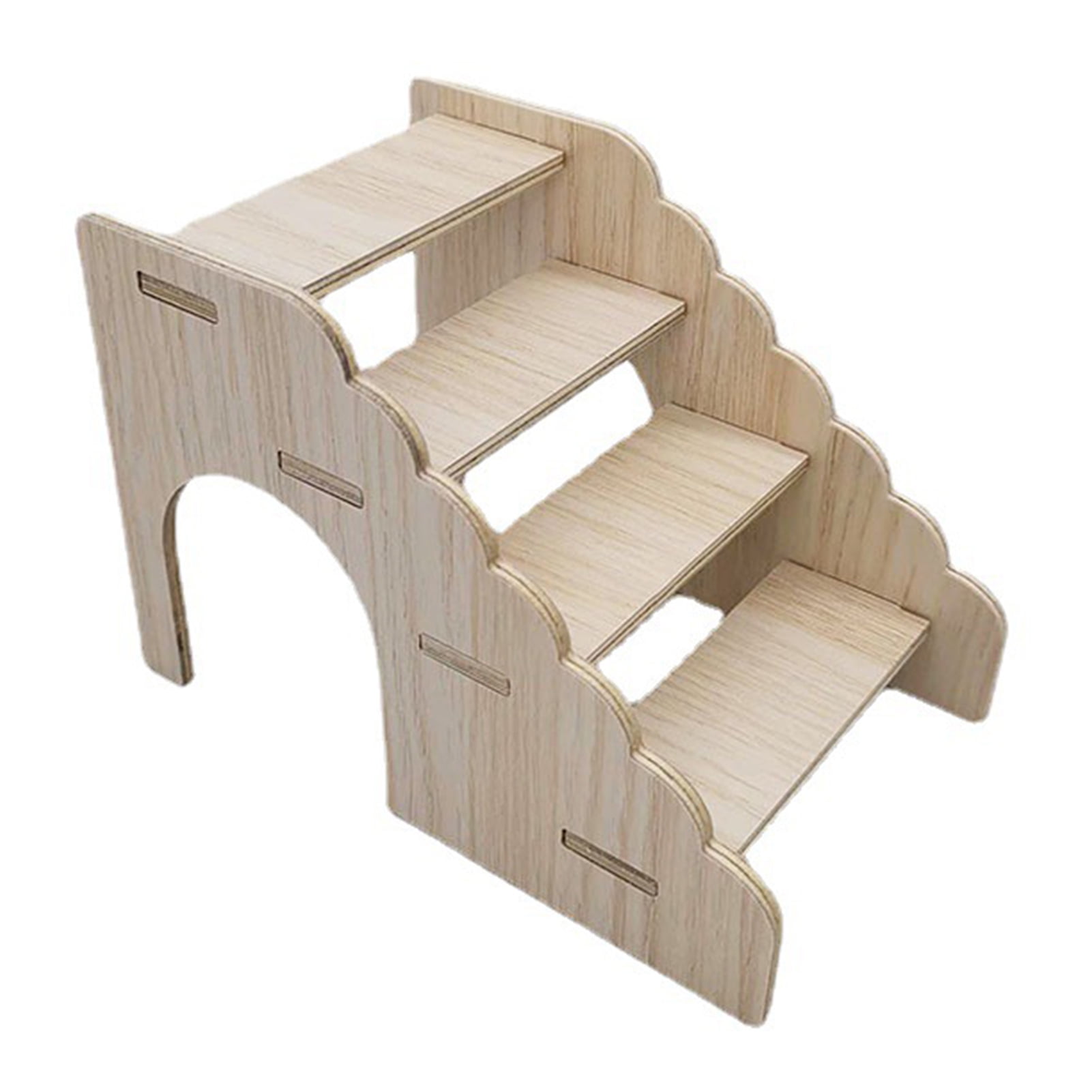 Mightlink Hamster Climbing Ladder Unique Shape Smooth Surface Bite ...