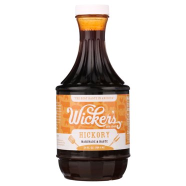Wicker's Original Marinade & Baste, 24 fl oz – Classic All-Purpose ...