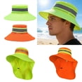 Breathable Reflective Sun Hat For Men Women With Adjustable Fit Fashion ...