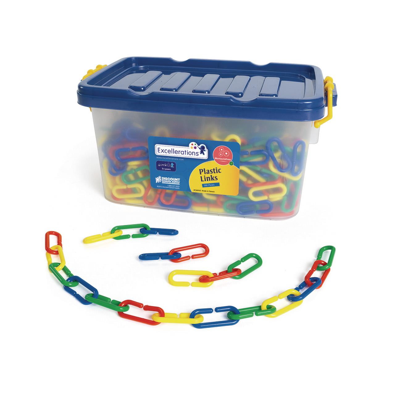 Excellerations? Plastic Links - 500 Pieces - Walmart.com