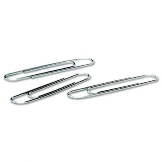 Smooth Economy Paper Clips Steel Wire Jumbo Silver 100/Bx 10 Bx/Pk ...