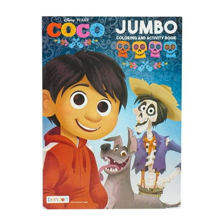 Disney Pixar 2346054 Coco Coloring & Activity Book - Case of 72 ...