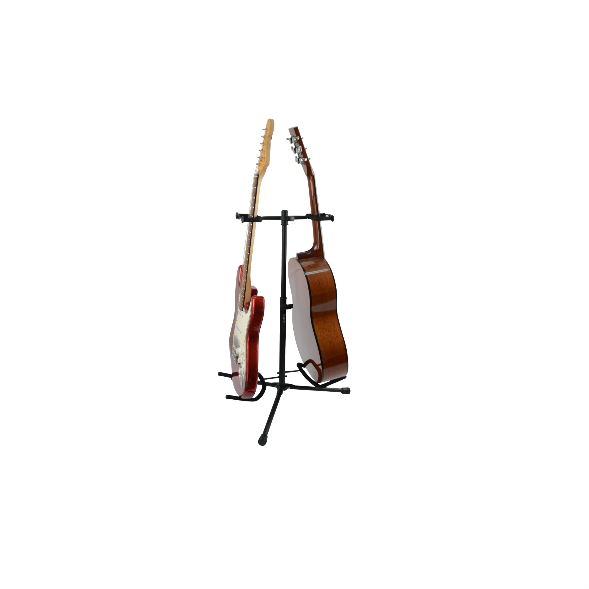 Frameworks Double Guitar Stand with Heavy Duty Tubing and Instrument ...