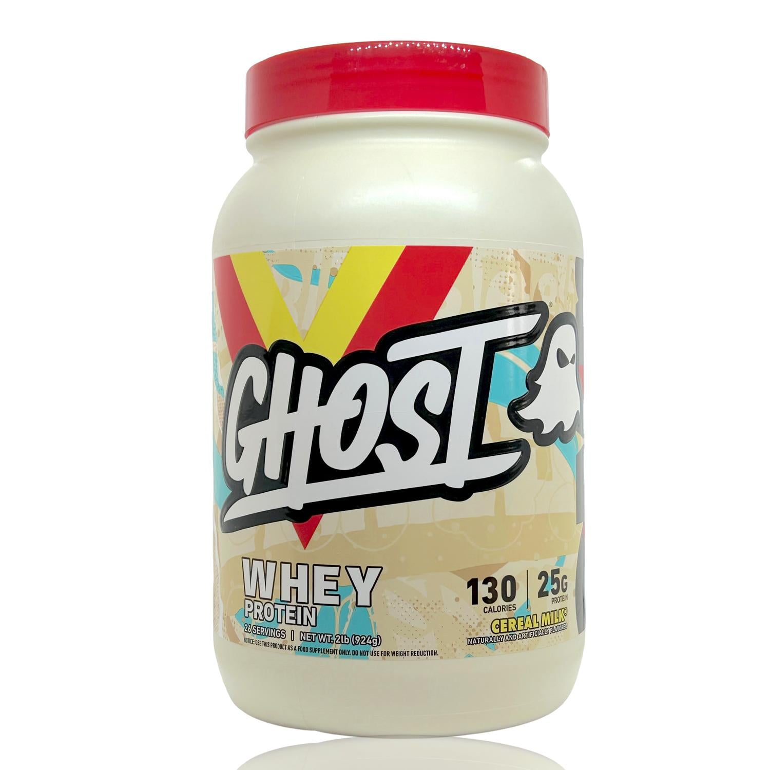 Ghost Whey Protein 26 servicios 2 Lbs sabor Cereal Milk Ghost. Ghost ...