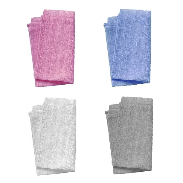 Aquasentials Exfoliating Bath Cloth (4 Pack) - Walmart.com