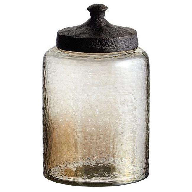 The Veda Company 4107 Sepia Glass Cannister - Walmart.com