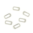 19mm Metal Rectangle Hinged Closures - 6ct. by Bead Landing™ - Walmart.com