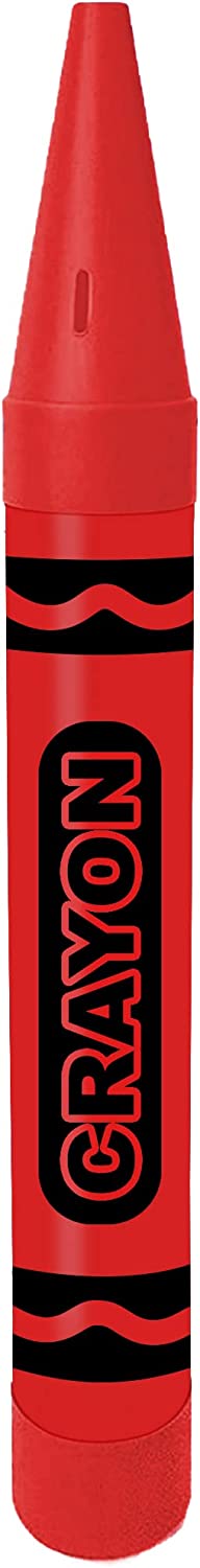 PMU Giant Crayon Bank 36 Inch Red Color Pkg/1 - Walmart.com
