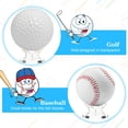 Acrylic Small Balls Stand Holder Sport Balls Display Rack Baseball ...