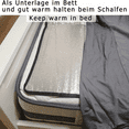ARLAJO Camping Mat Foam Foil Blanket – Thermal Aluminum Foam Pad for ...