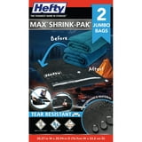 Hefty Max Shrink-Pak 2 Jumbo Vacuum Compression Bags, Closet Garage ...