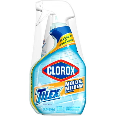 Tilex Disinfects Instant Mildew Remover Refill Bottle, 128 fl oz, (Pack ...
