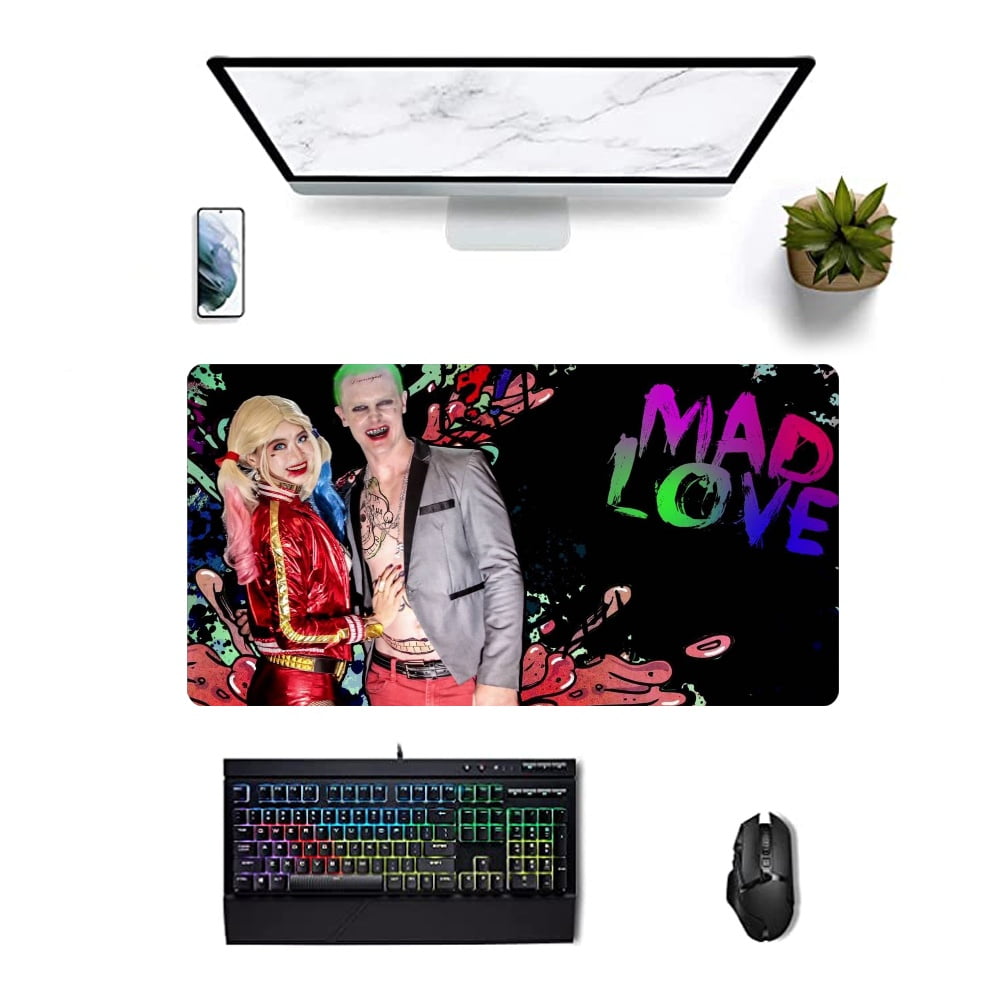 The JOKER Pattern New Extended Gaming Mouse Pad Large Size Desk ...