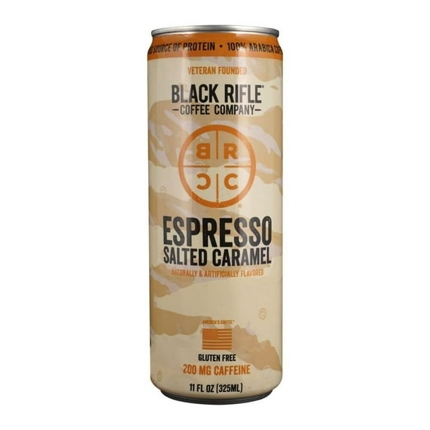 Black Rifle Coffee Espresso Salted Caramel 11oz - Walmart.com