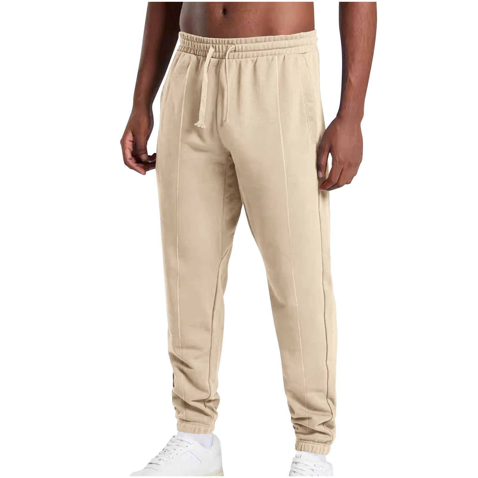 Click here for Pisexur Mens Sweatpants Casual Drawstring Waist Me... prices