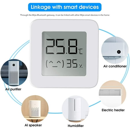 Humidity Gauge Room Thermometer Hygrometer Indoor with Battery,Digital ...