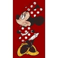 Adult Mickey & Friends Minnie Mouse Portrait Distressed Graphic Tee ...