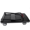 35-3/4" Long x 24" Wide Platform Truck, Foldable Handcart with 5'' TPR ...