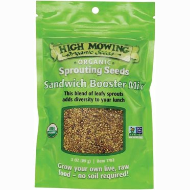Protein Powerhouse Sprouting Seed Mix- Organic- 2.5 Lbs - Handy Pantry ...