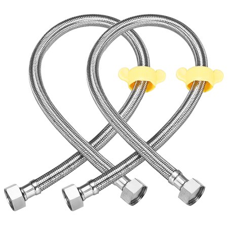 Faucet Supply Connector, 1/2 Inch IPS Female x 1/2 Inch IPS Female 47 ...