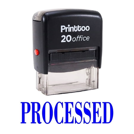 Printtoo Self Inking PROCESSED Rubber Stamp Office Stationary Stamp ...