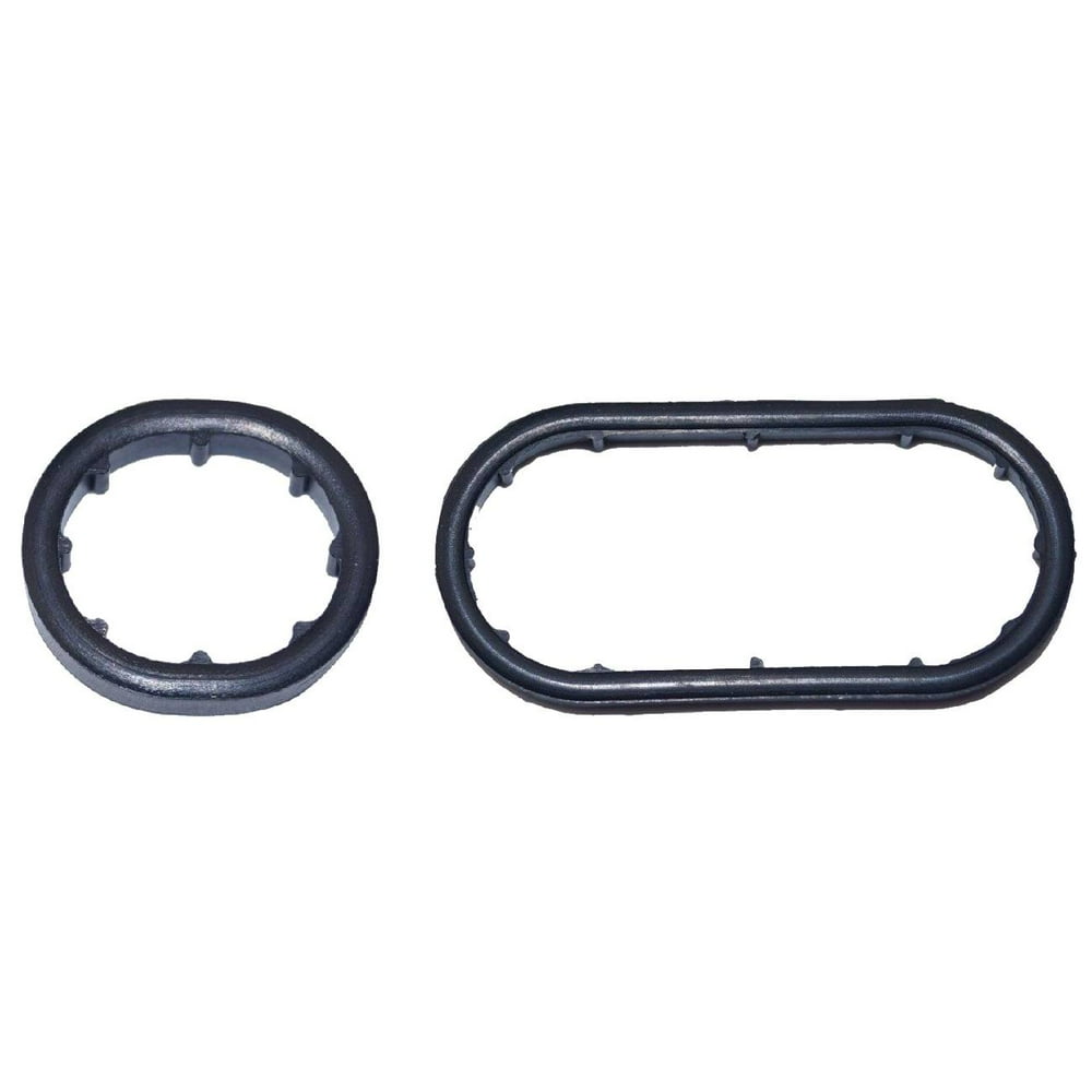 Bapmic Lower 1121840261 Engine Oil Cooler Gasket + 1121840361 Upper ...