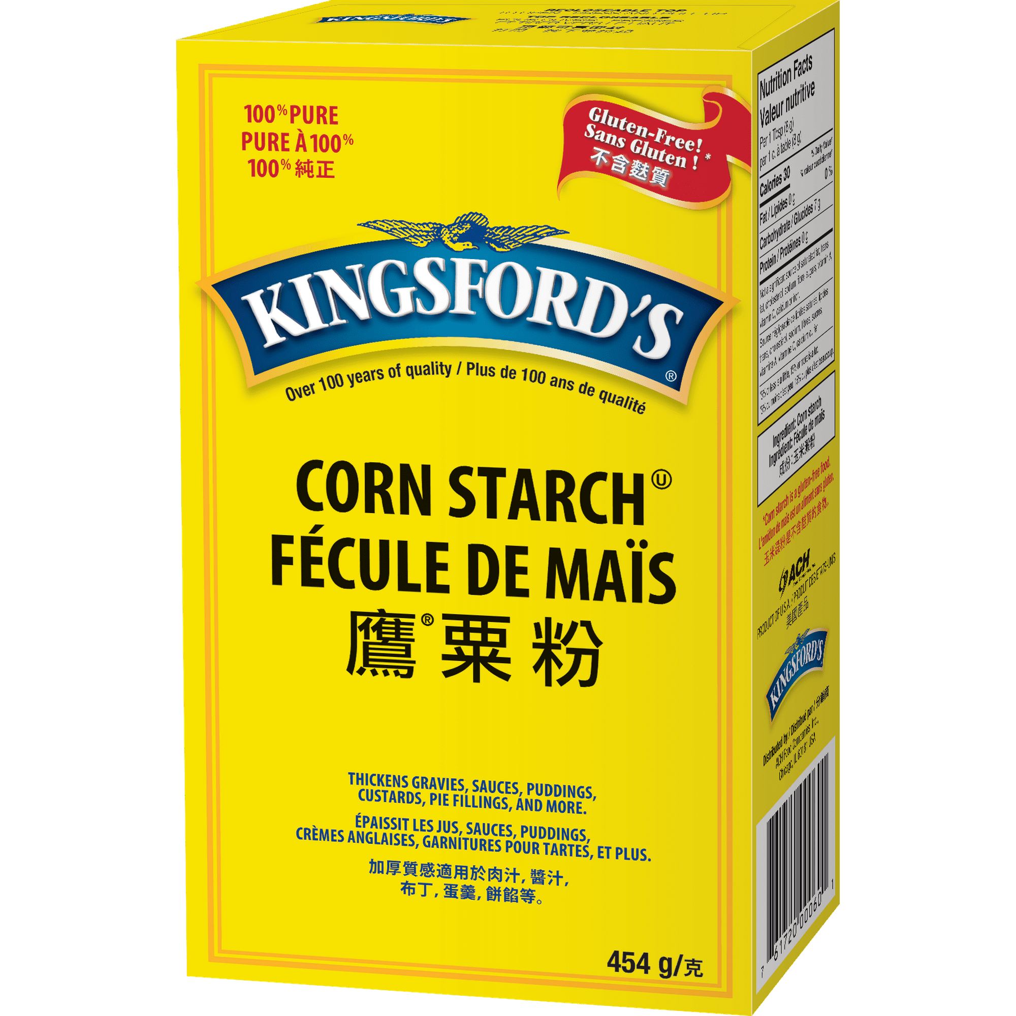 Click here for Kingsford Corn Starch 454 G prices