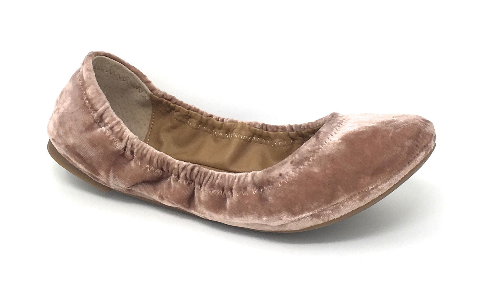 Lucky Brand Women's Emmie Antique Blush Velvet Flats - Walmart.com