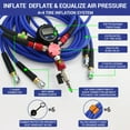 Steauty 4-Tire Inflator Deflator Kit with Digital Gauge and Hard Case ...