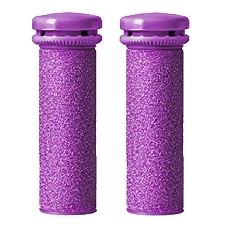 Emjoi Micro-Pedi Extreme Coarse Purple Flex Replacement Rollers, Set of ...