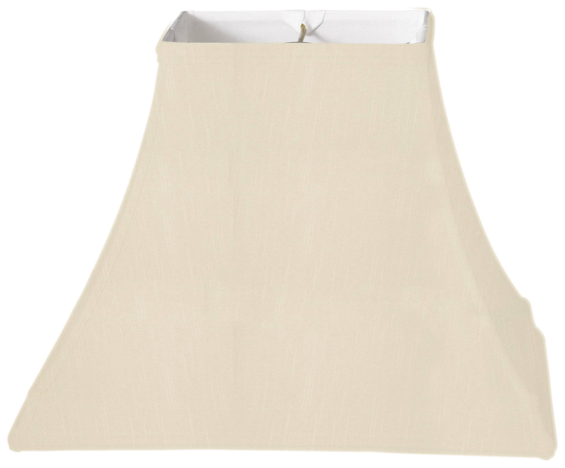 Royal Designs 12" Square Bell Gallery Lamp Shade Beige - Walmart.com