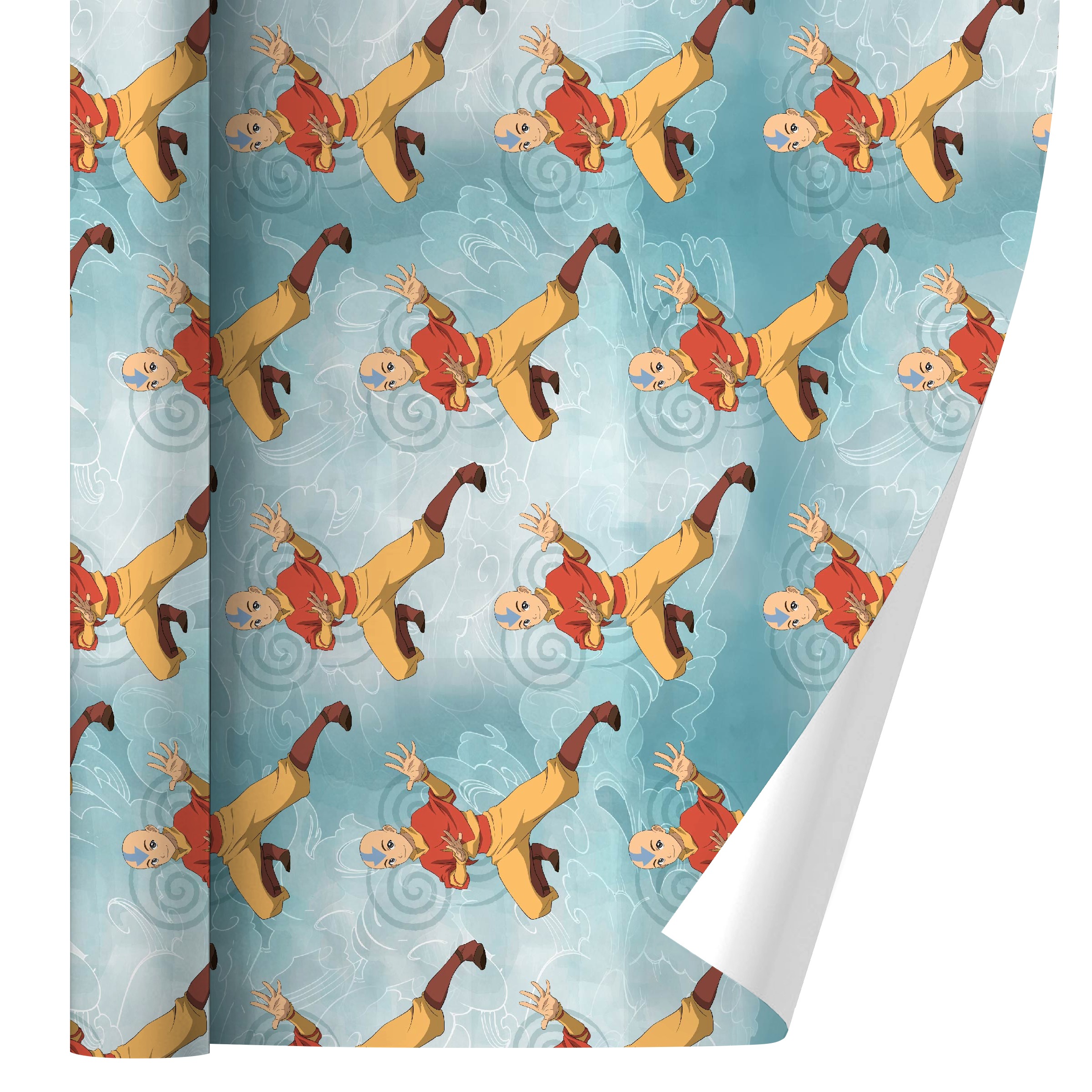 Avatar the Last Airbender Aang Gift Wrap Wrapping Paper Rolls - Walmart.com