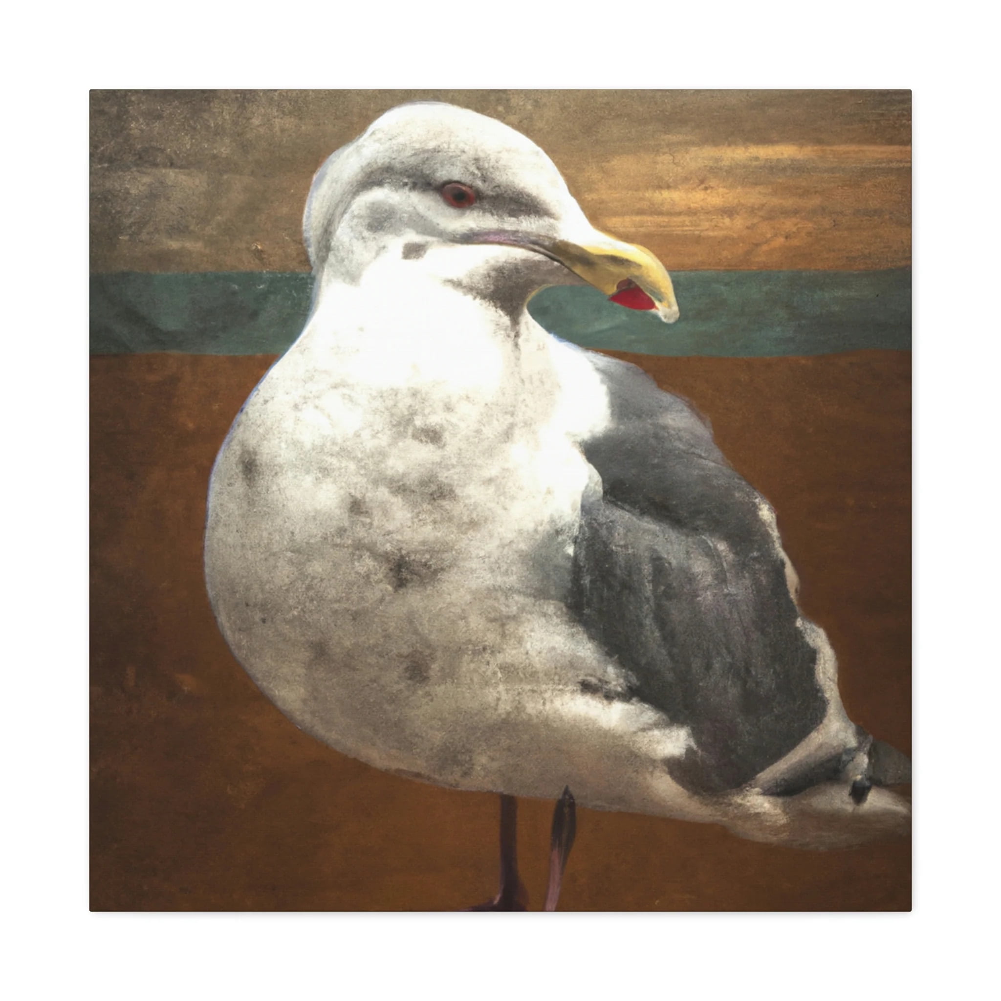Seagull's Sunrise Flight - Canvas - Walmart.com