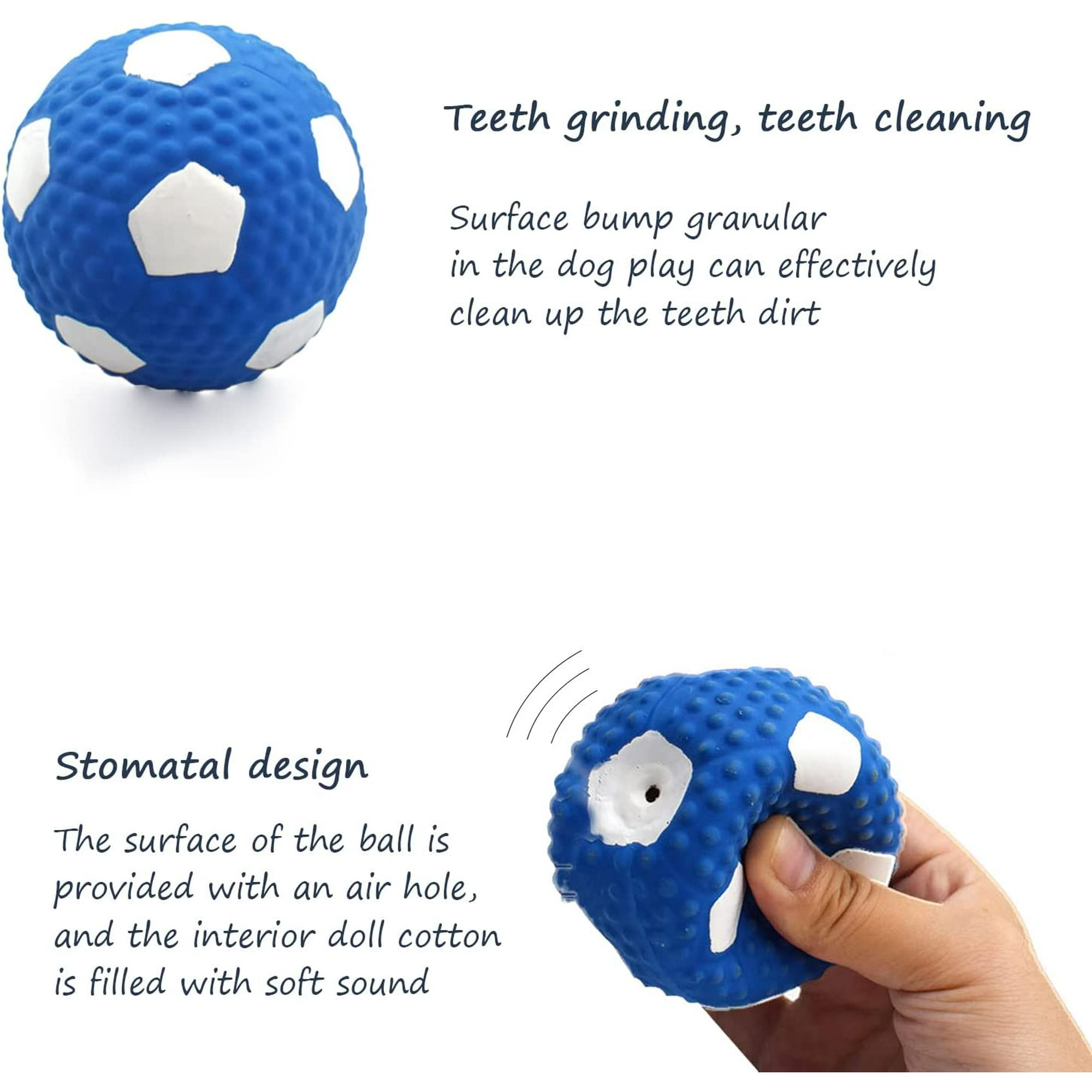 Rubber dog ball with holes store