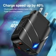 28W USB Charger For Fast Charging, Suitable For Wall-Mounted Adapter US ...