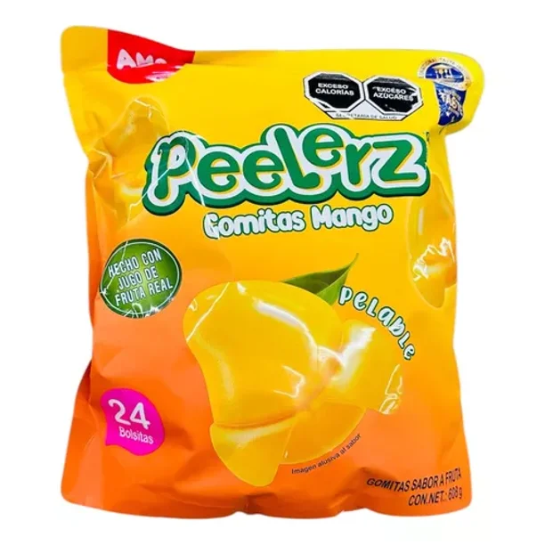 Gomitas De Mango Pelable Peelerz Amos 608g Con 24 Pzas | Bodega Aurrera ...