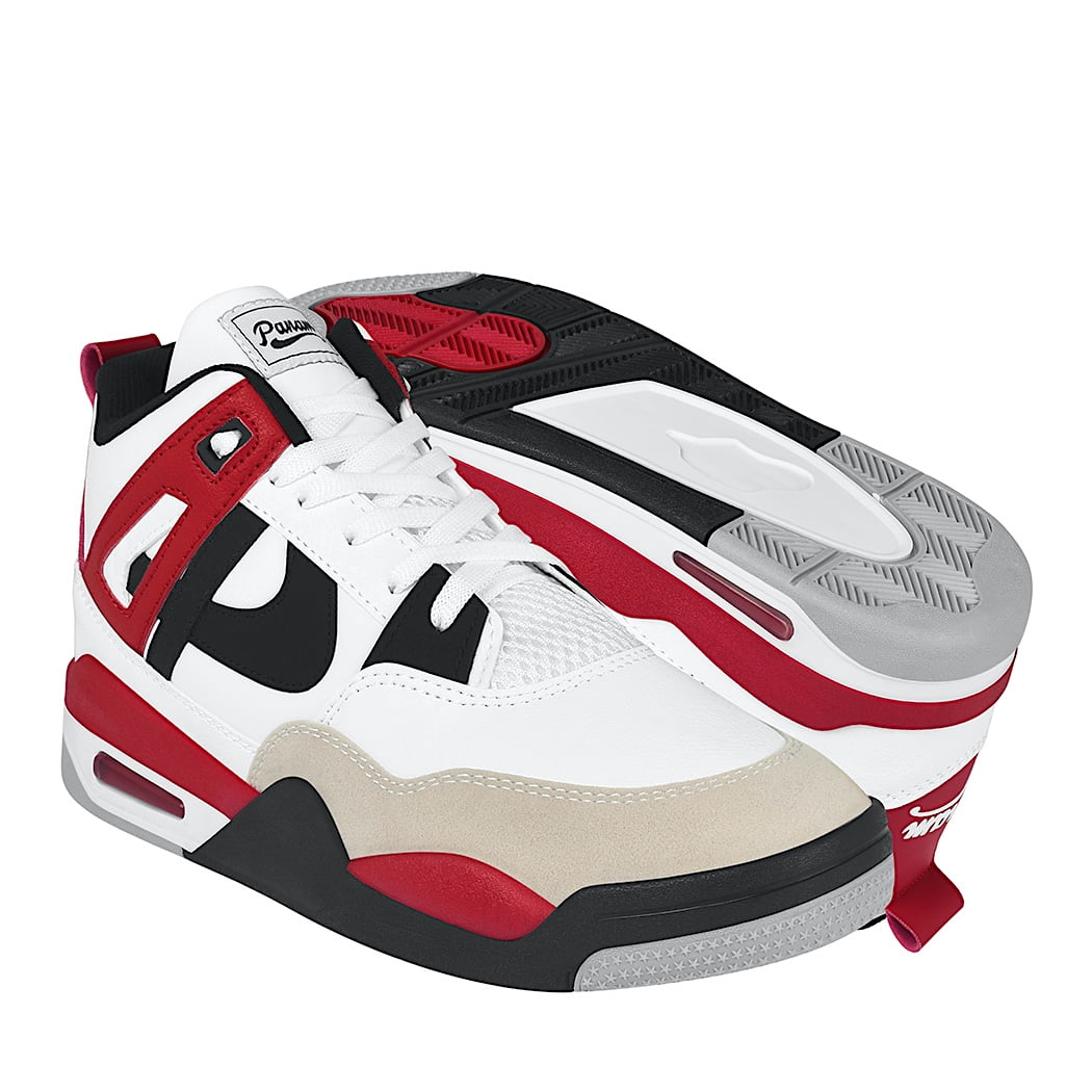 TENIS CABALLERO PANAM 0108970565 SIMI NEGRO/BCO/ROJO | Walmart en línea