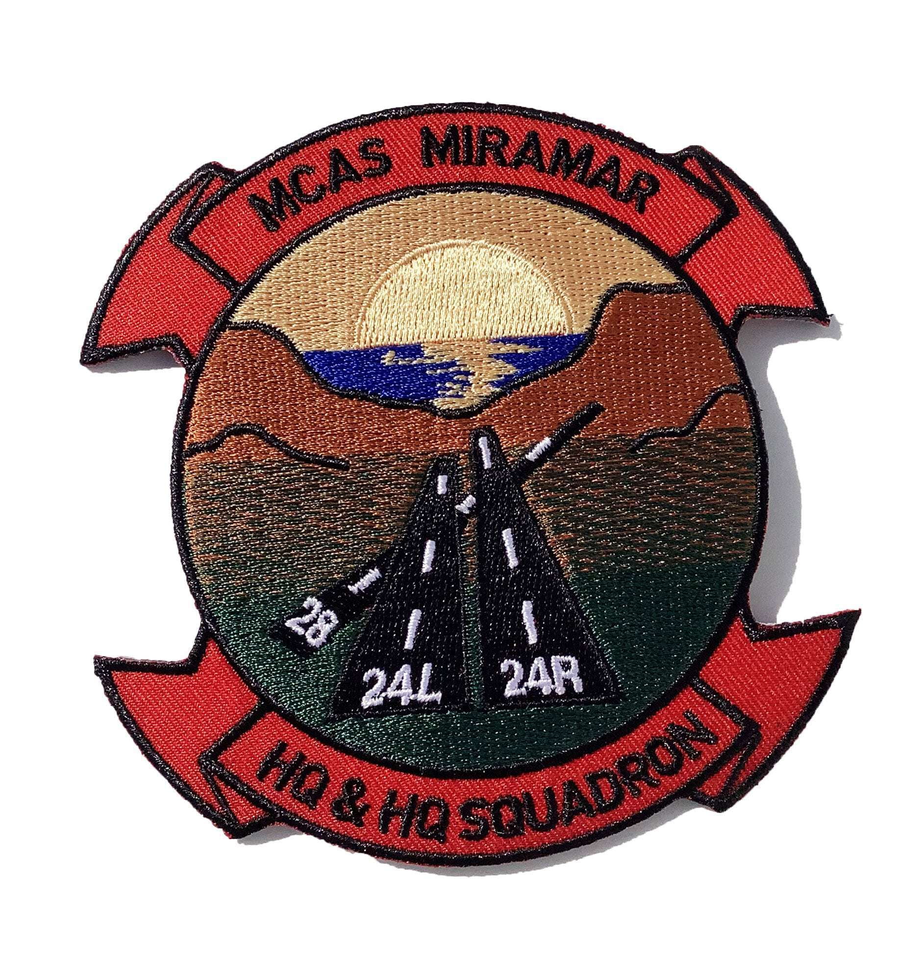 MCAS Miramar HQ HQ Squadron- Plastic Backing - Walmart.com